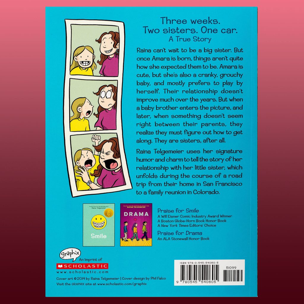 Sisters by Raina Telgemeier - فروشگاه کتاب مینویی